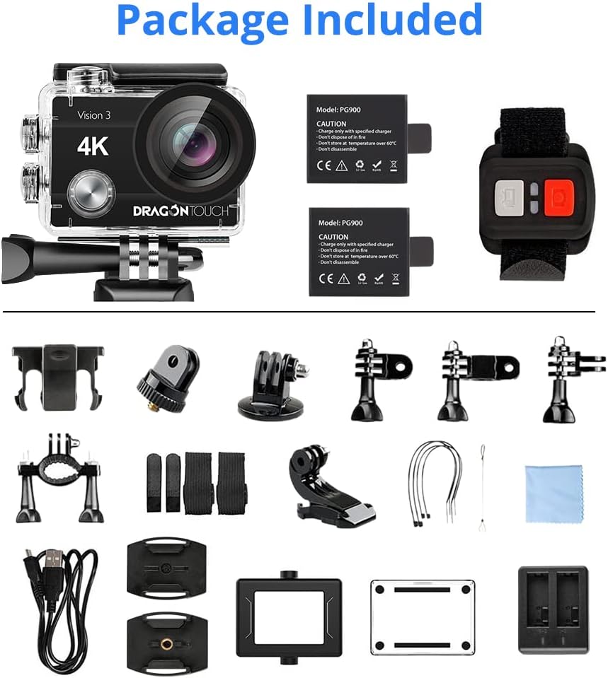 Vision 3 Action Camera – Dragon Touch