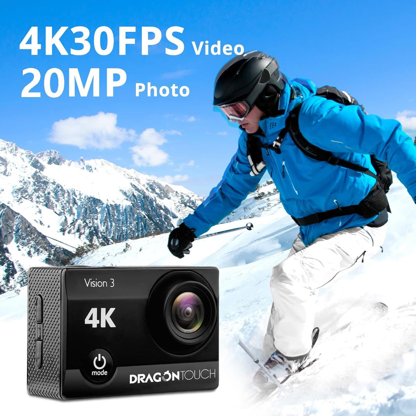Vision 3 Action Camera – Dragon Touch